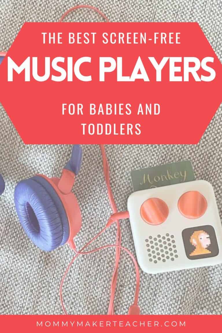 12 Music Players For Toddlers (Screen Free) Mommy Maker Teacher