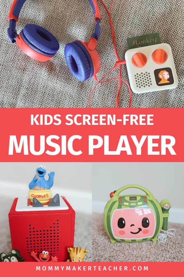 12 Music Players For Toddlers (Screen Free) Mommy Maker Teacher