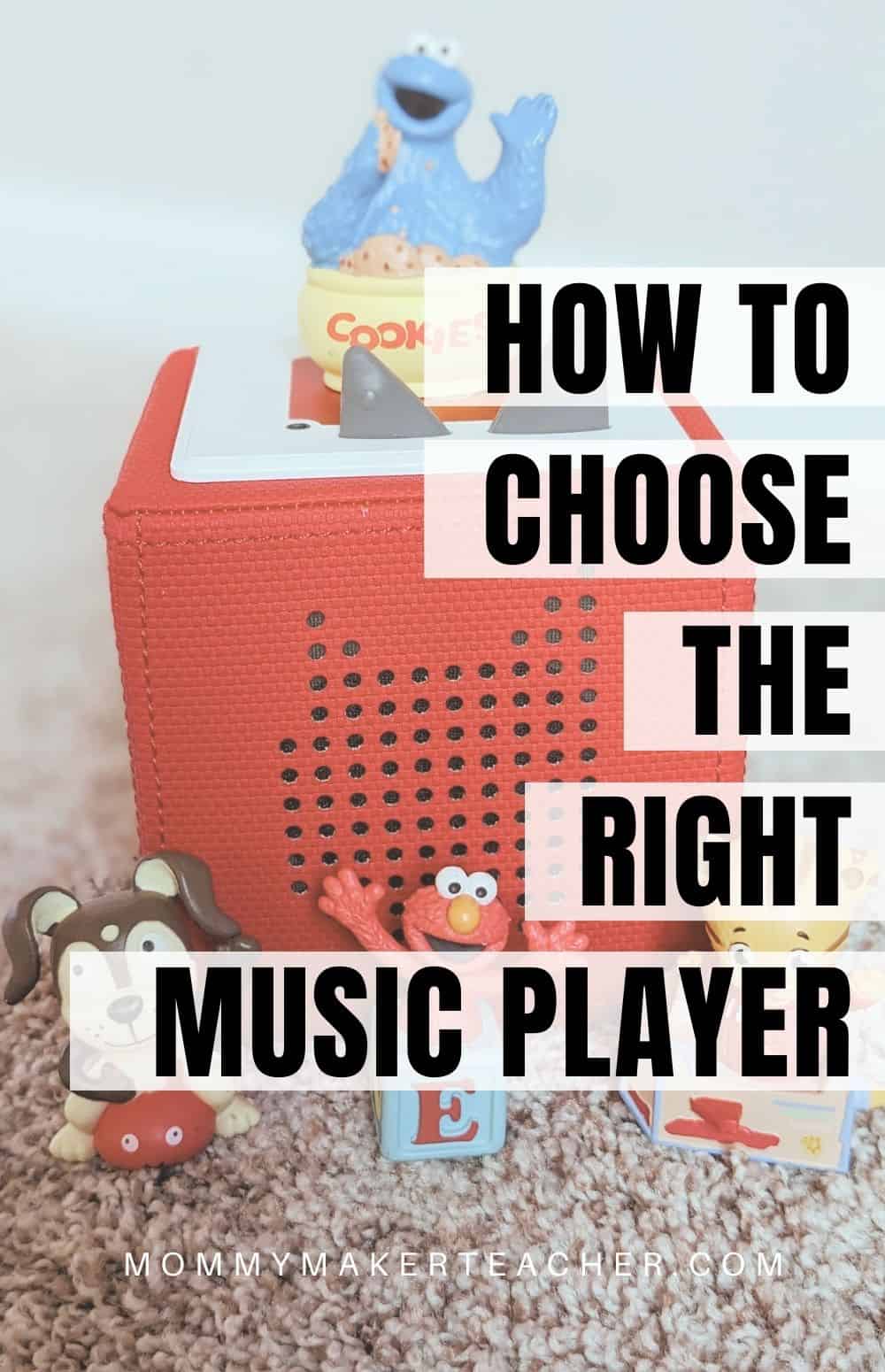 12 Music Players For Toddlers (Screen Free) Mommy Maker Teacher