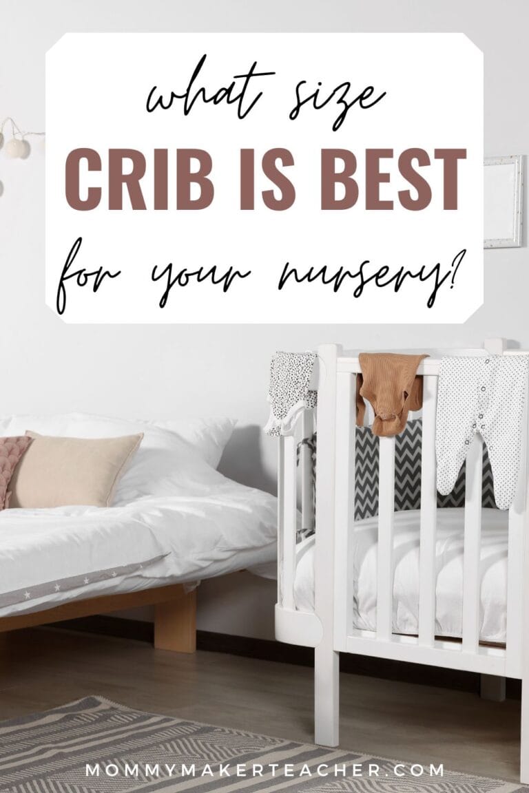 Mini Crib Vs. Crib: Sizes and Differences Explained - Mommy Maker Teacher