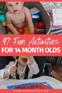 47 Fun Activities For a 14-Month-Old Busy Toddler - Mommy Maker Teacher