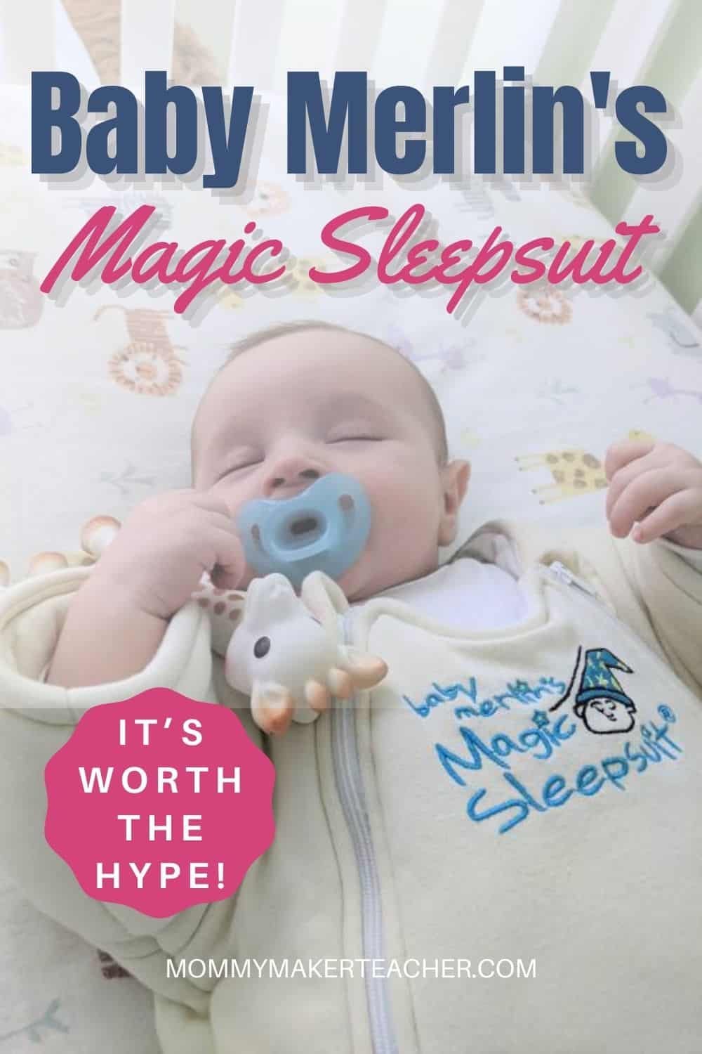 Baby Merlin's Magic Sleepsuit Review Mommy Maker Teacher
